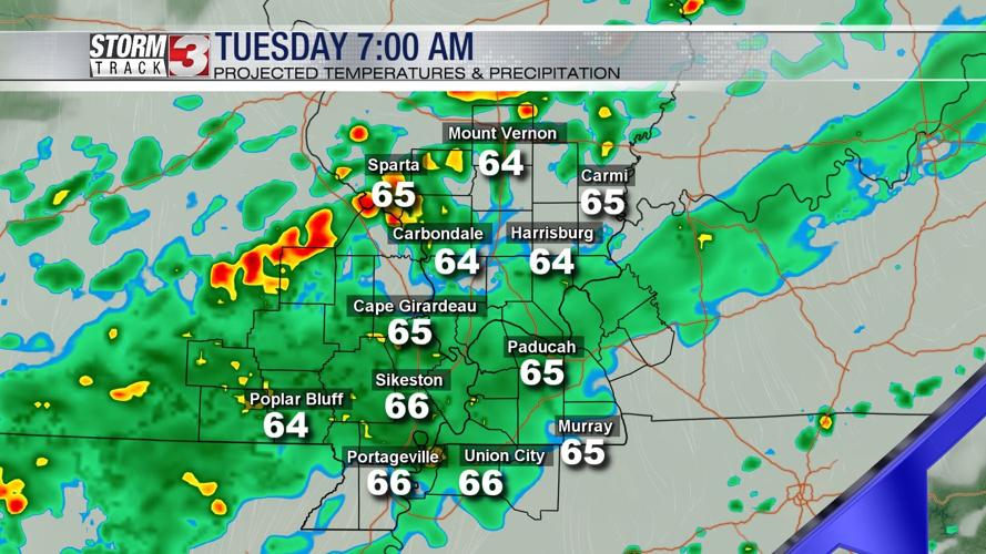Rain & showers expected later today and overnight | News | wsiltv.com