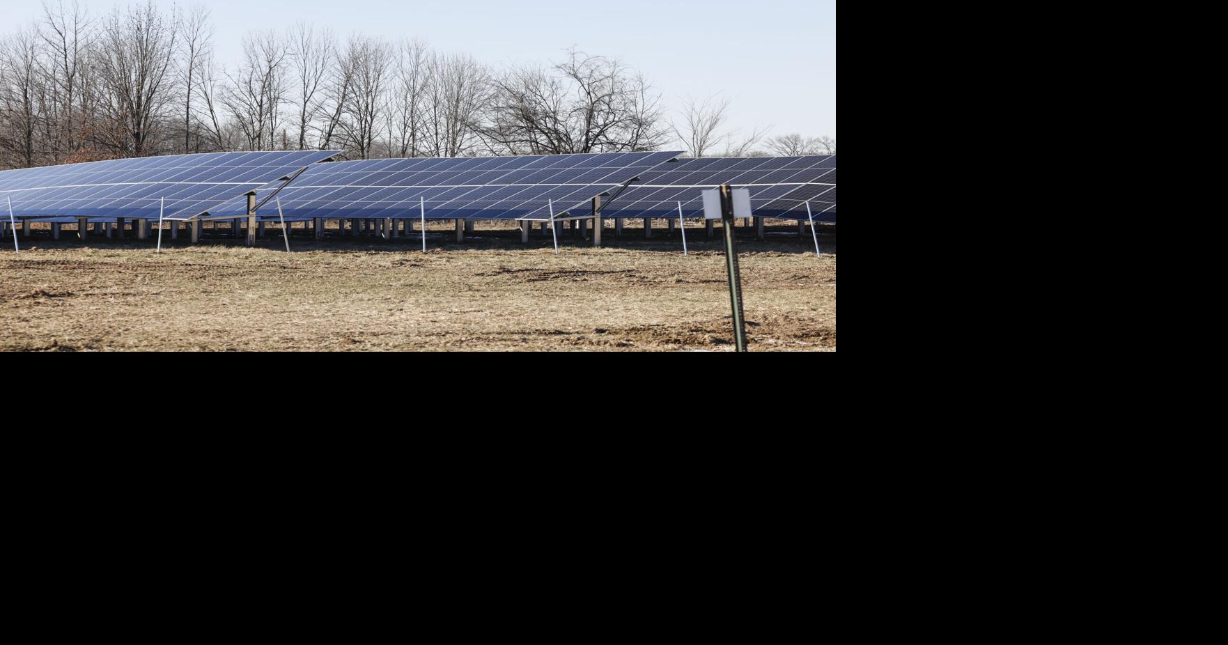 $1.7 million solar array project opens in Wolf Lake | News | wsiltv.com