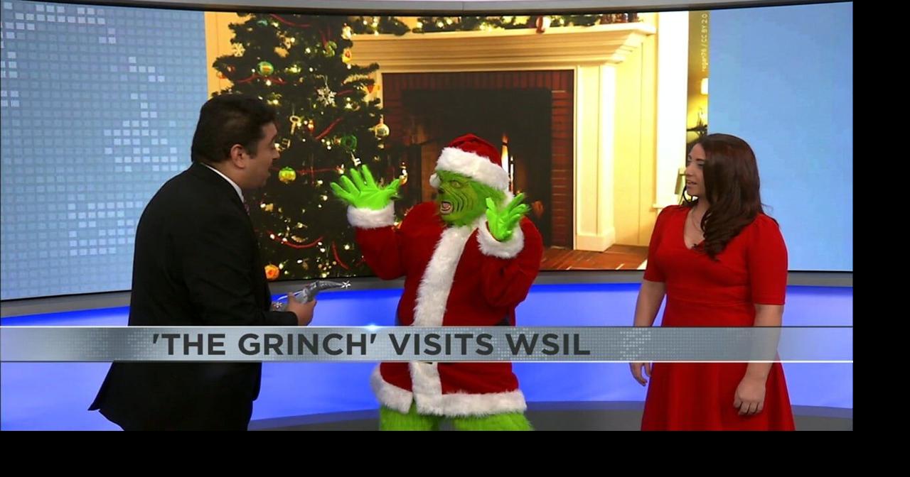 'The Grinch' crashes WSIL studios before Christmas | Video | wsiltv.com