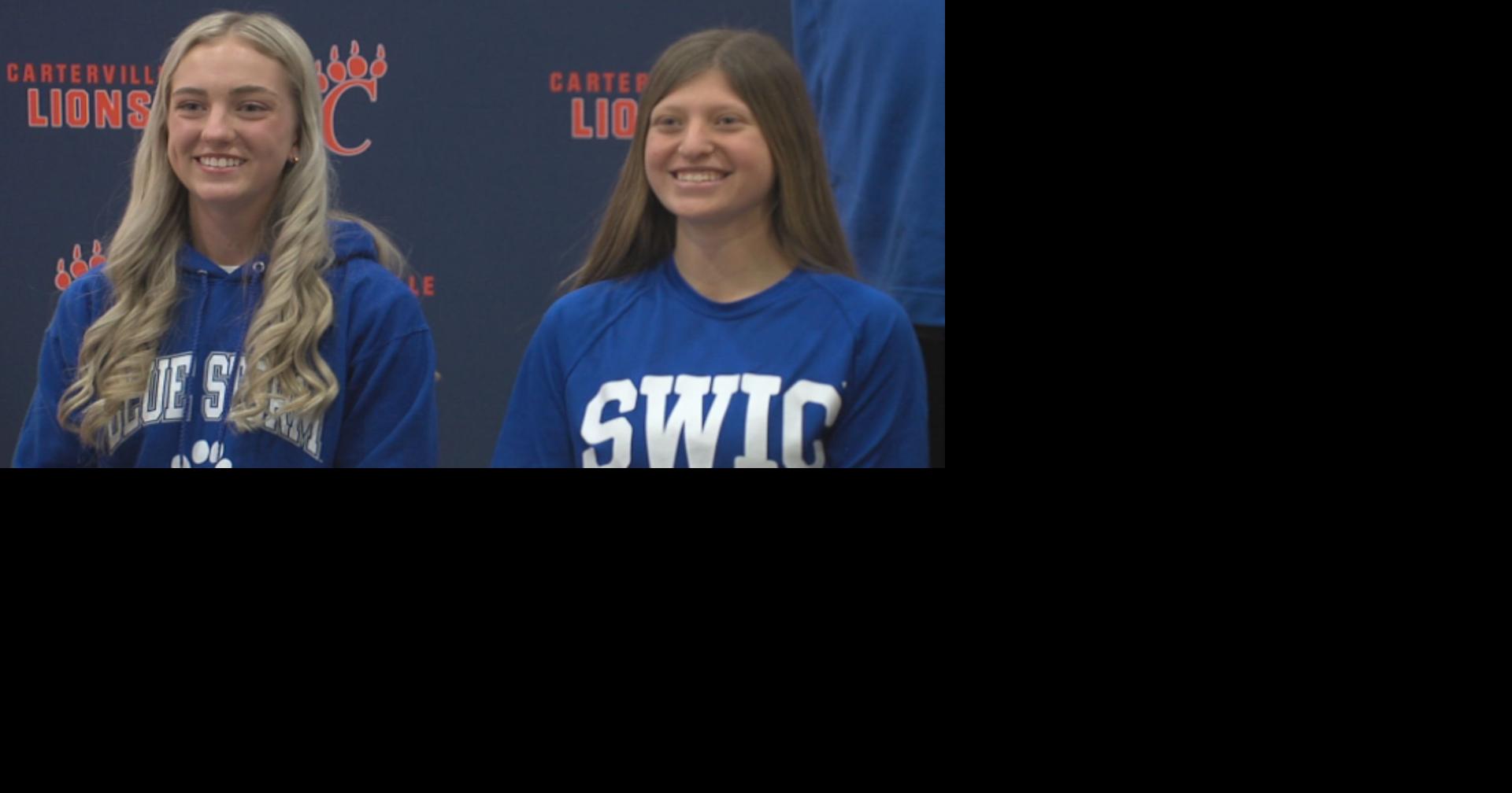 On the Dotted Line: Pair of Carterville Softball players sign NLIs to ...