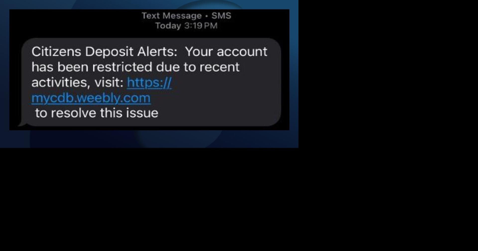 New scam alert for Citizens Deposit Bank customers in Carlisle County ...
