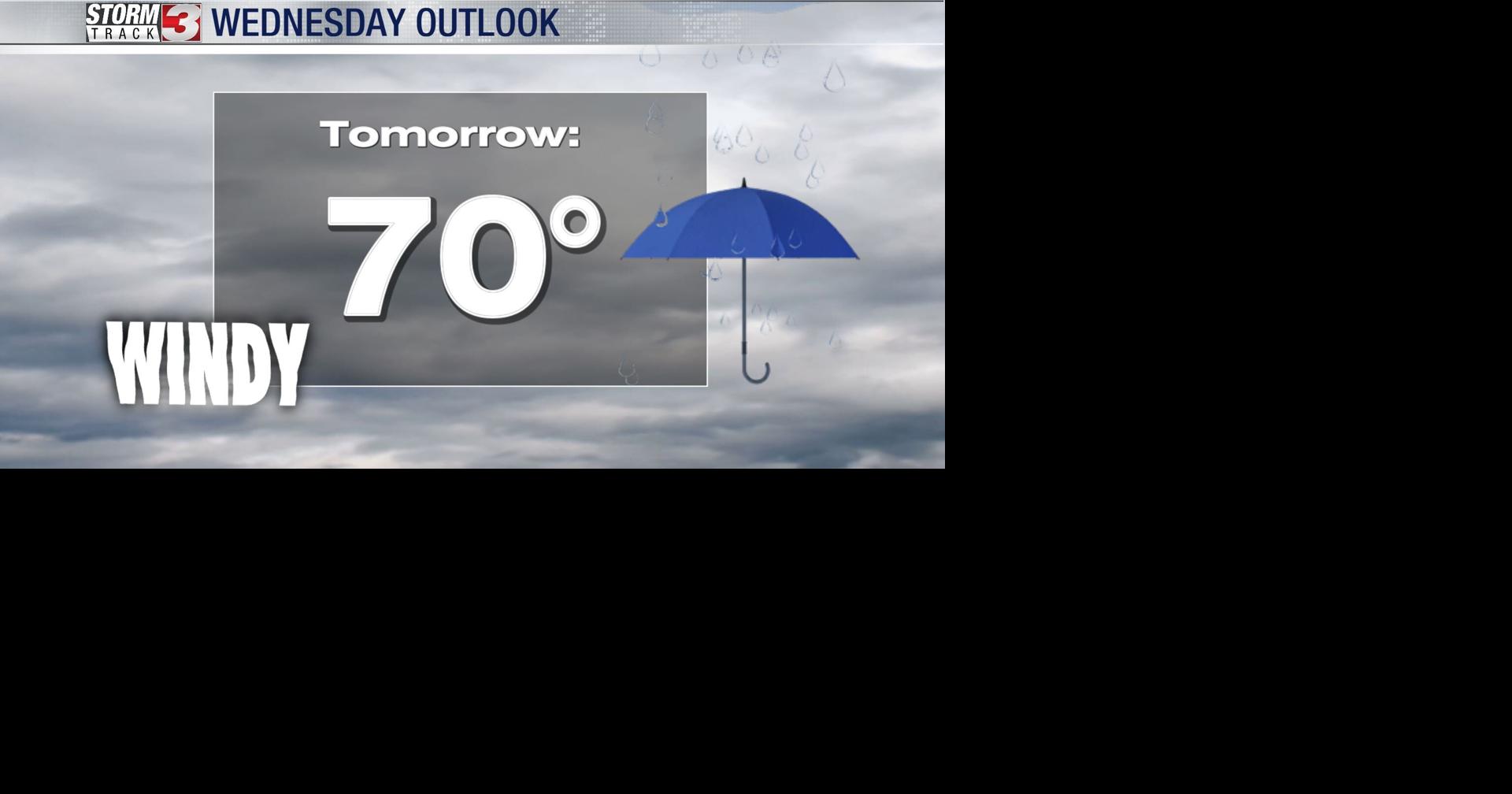 Rain, thunder and wind on tap Wednesday | News | wsiltv.com