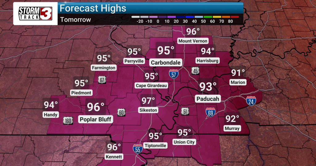Hot and Mainly Dry Stretch Ahead, But Relief on the Horizon | Forecast ...