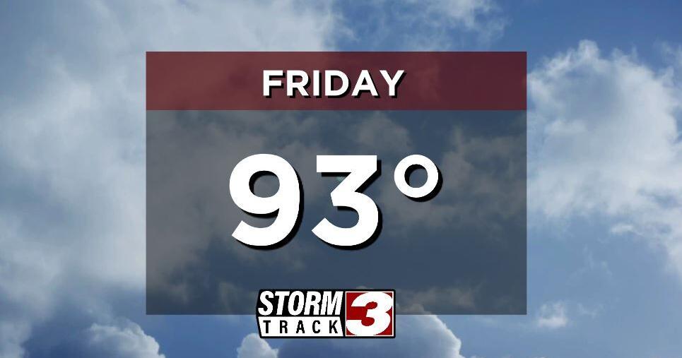 More heat and humidity Friday, rain arrives by the afternoon and ...