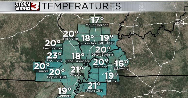 Dangerous cold continues across the area! | Forecast | wsiltv.com