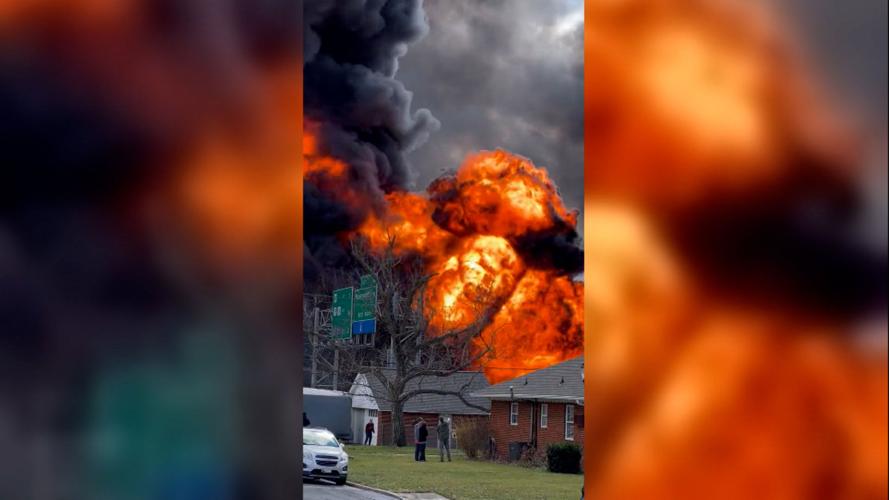 flammable gas explosion