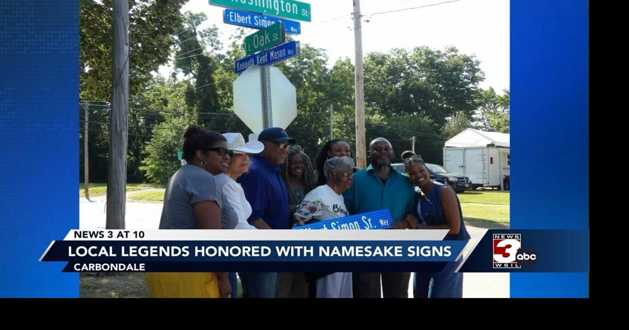 Pair of Local Legends Honored with Namesake Street Signs | Video ...