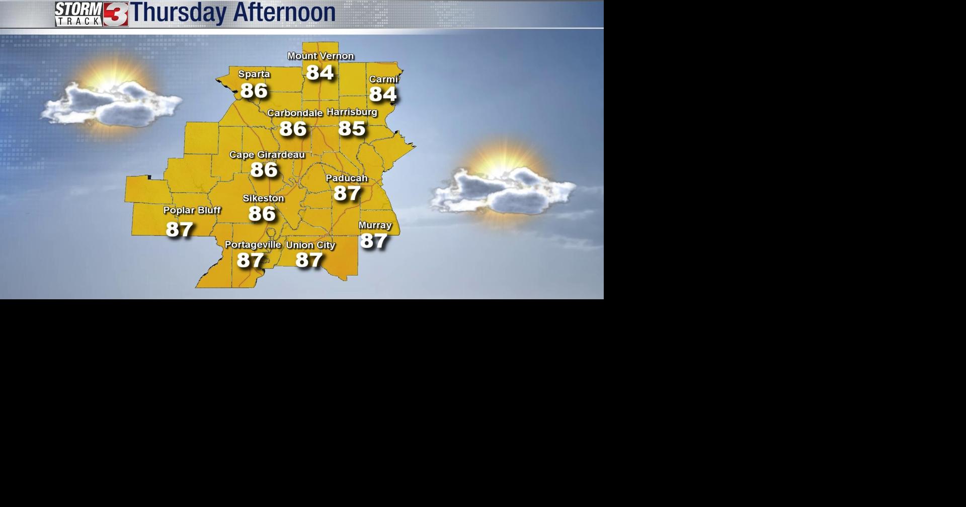 More clouds Thursday, but humidity remaining low | News | wsiltv.com