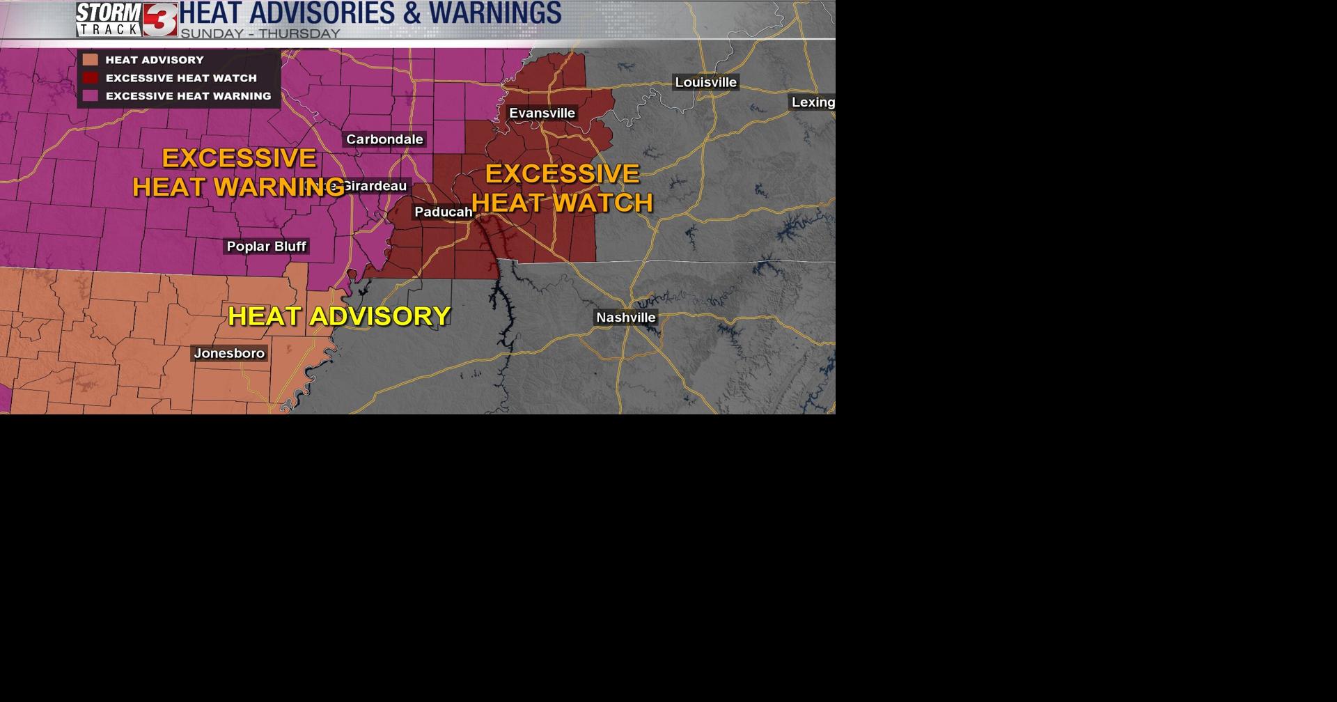 Turning up the heat this weekend - Heat warnings go into effect | News ...