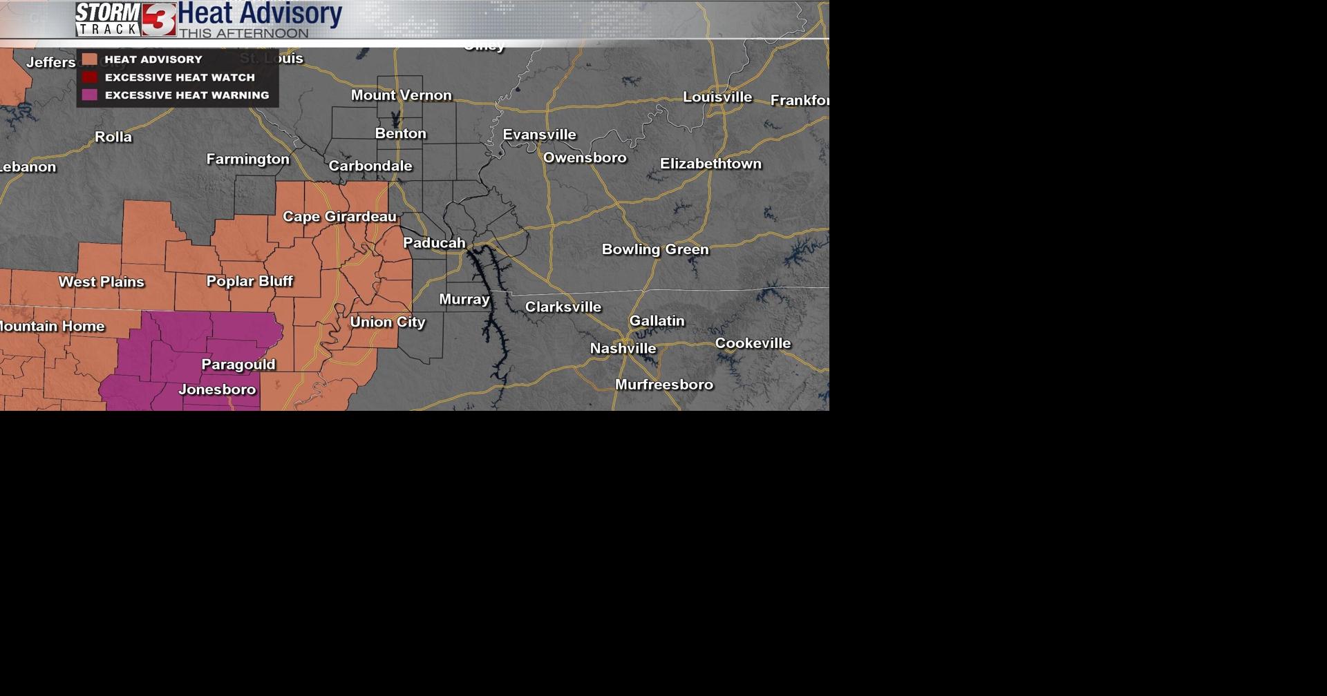Heat turning up again; hottest weather this weekend | News | wsiltv.com
