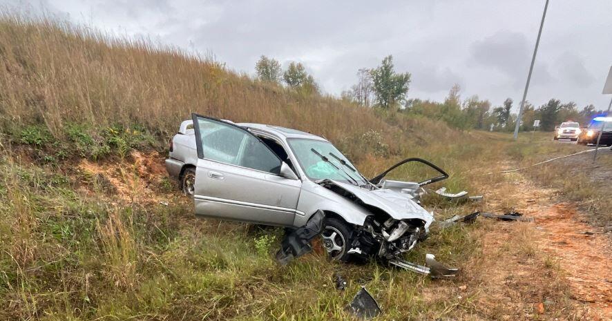 One hospitalized after car hydroplanes and crashes | News | wsiltv.com