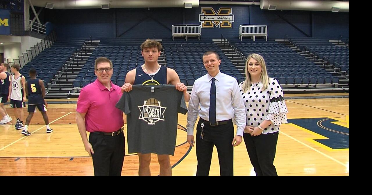 Marion’s Jackson Connor wins Banterra Player of the Week honors ...