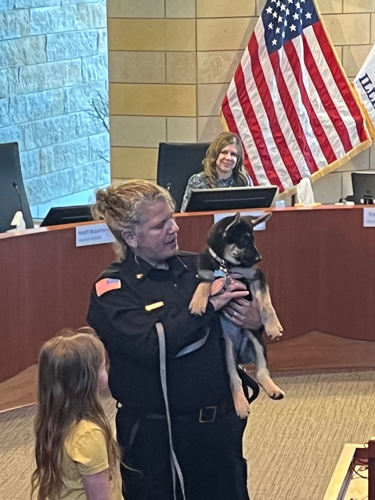 New police officer whines a lot, but wags his tail with smiles | Local ...