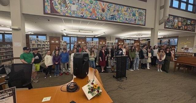 New mural at Sandwich Public Library showcases talent of local art ...