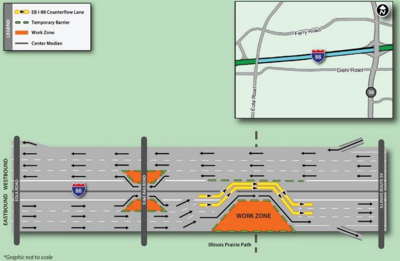 Traffic Shifts Scheduled to Begin Next Week on I-88 Near Aurora; Some ...