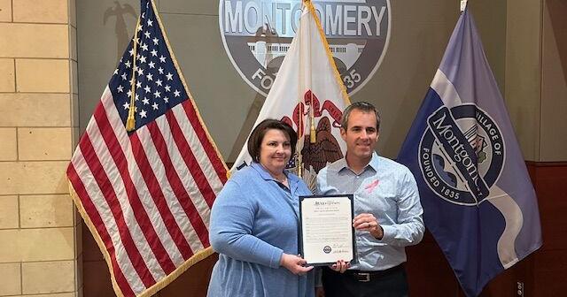 Village of Montgomery issues proclamation declaring October as Breast Cancer Awareness Month ...