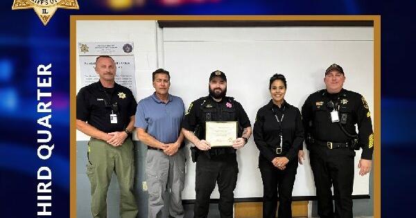 Kendall County deputy receives recognition as Employee of the Third ...