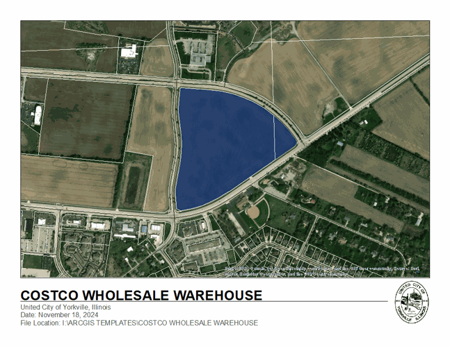 Yorkville Costco store plan includes gas station and multiple entrances ...