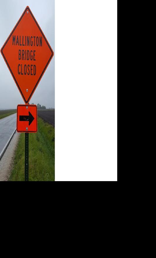 Is It Millington or Mallington? 'Bridge Closed' Sign Says the Latter ...