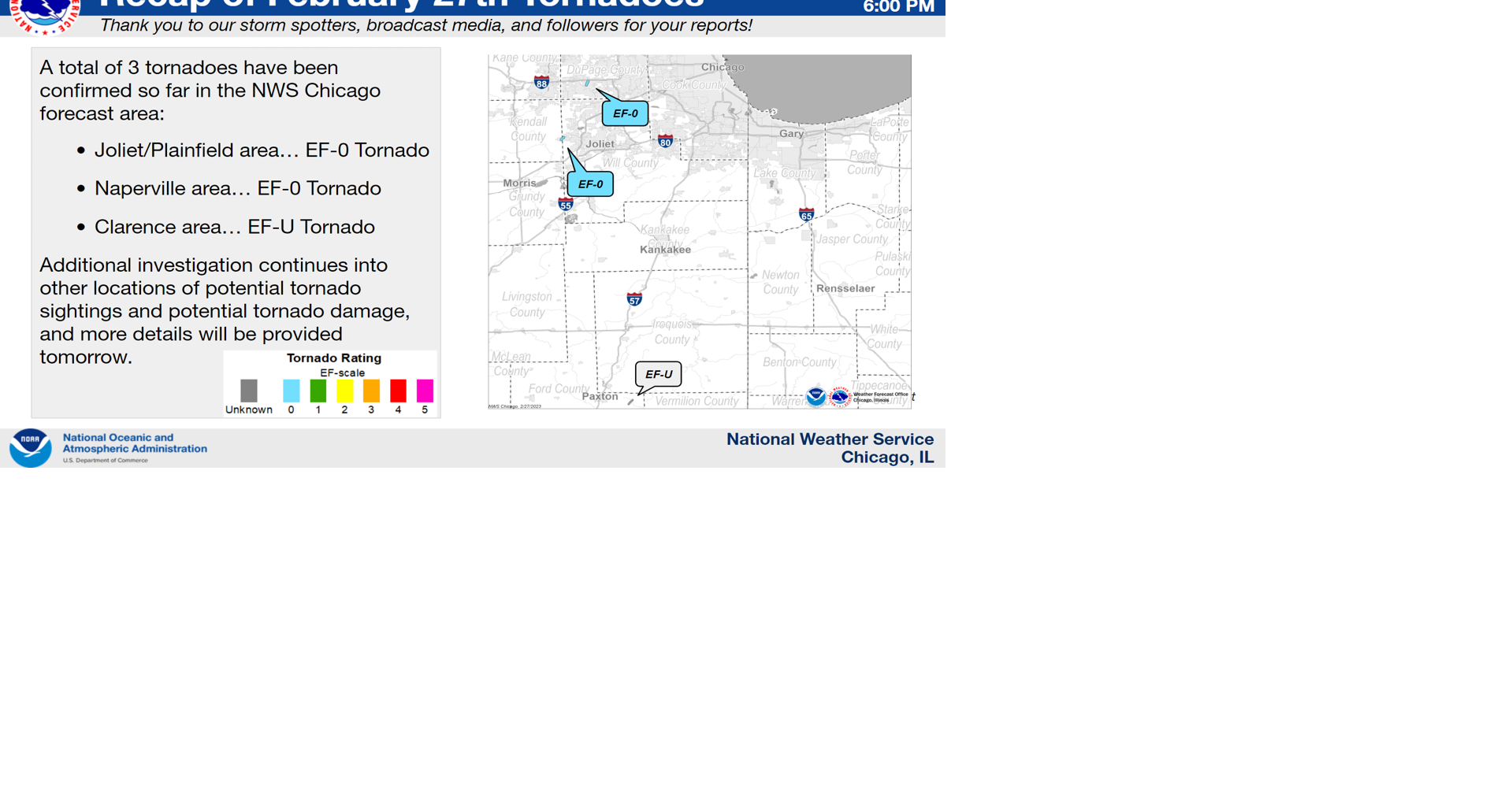 Two tornadoes reported east of Fox Valley area Monday | Local News ...
