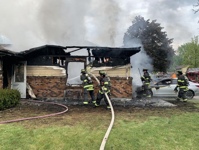Home destroyed by fire in Aurora, one sent to hospital | Local News ...