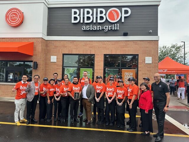 BIBIBOP Asian Grill hosts grand opening extravaganza, ribbon cutting ...