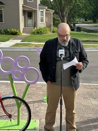 Oswego arts commission unveils new functional art pieces, light pole ...