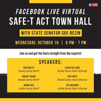 Local officials to host virtual panel on SAFE-T Act | Local News ...