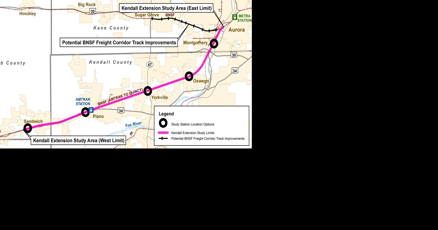 Kendall Metra Extension Study to be Completed by Summer of 2020 as ...