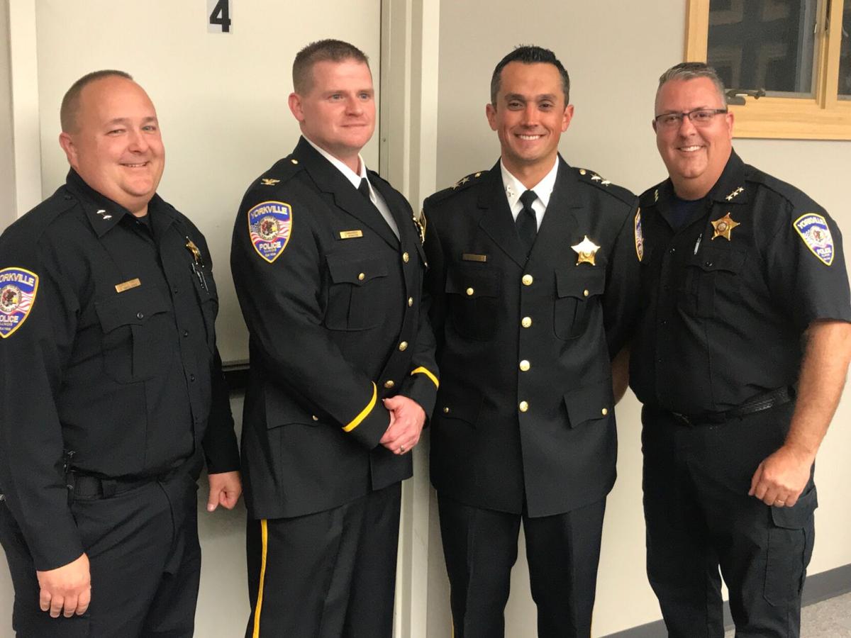 Yorkville Police Department gets new deputy chief and commander | Local ...