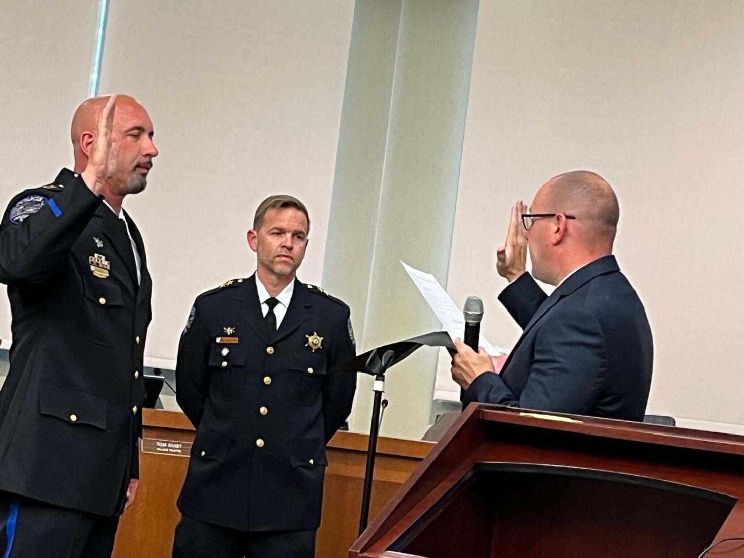 New personnel sworn in for Oswego Police Department | Local News ...