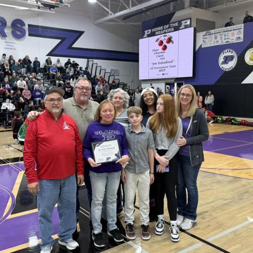 Former WSPY sports director Jim Teckenbrock honored during 62nd Plano ...