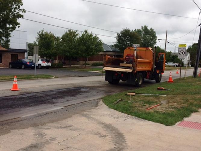 IDOT Crew Patching Route 34 in Sandwich | Local News | wspynews.com