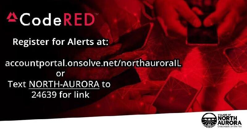 North Aurora debuts new CodeRED alert system for emergencies, community ...