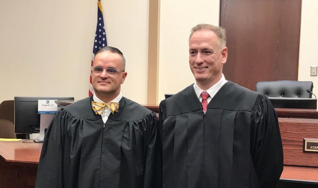 Two Kendall County judges take oath of office | Local News | wspynews.com