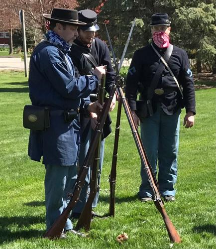 Civil War Encampment Portrays Muster of Sandwich Company | Local News ...
