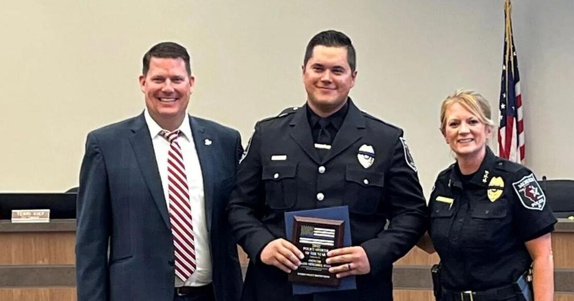 Morris Police Officer Caleb Mitchell Promoted To Sergeant | Wcsjnews ...
