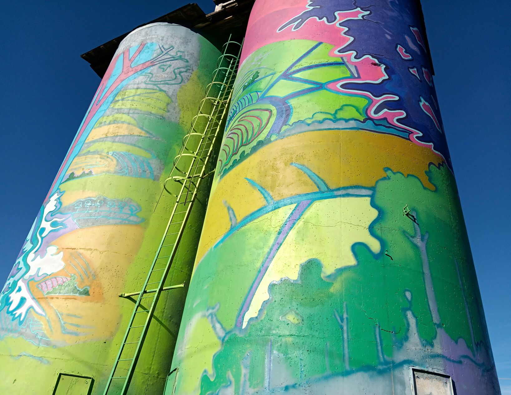 Muralist working on downtown Oswego project gives insight into his ...