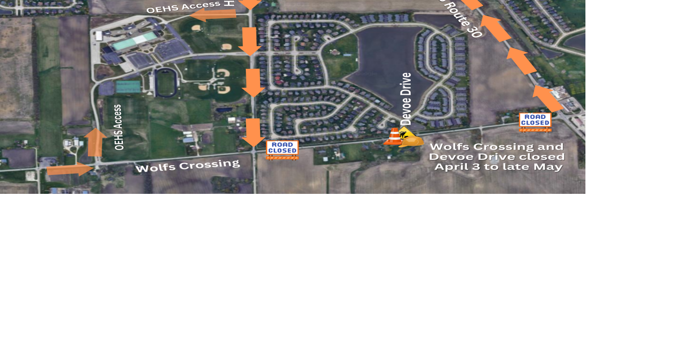 Wolfs Crossing Road project to start April 3 | Local News | wspynews.com