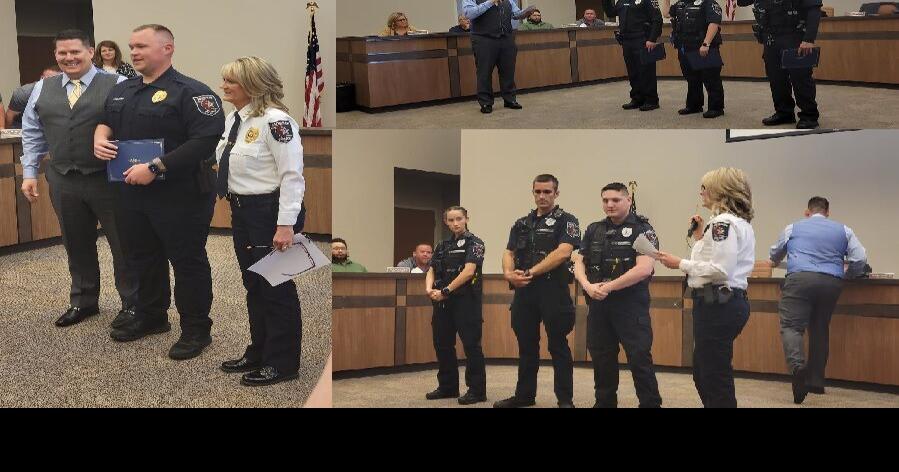 Three Morris Police Officers Sworn-in, Others Honored For DUI ...
