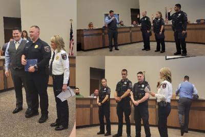 Three Morris Police Officers Sworn-in, Others Honored For DUI ...