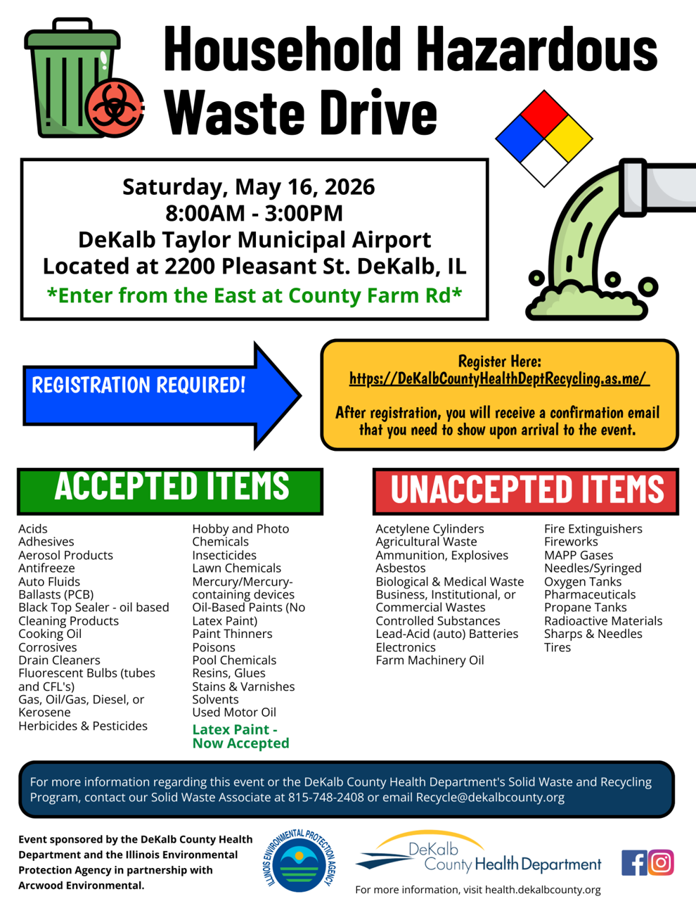 DeKalb County to host free hazardous waste collection event | Local ...