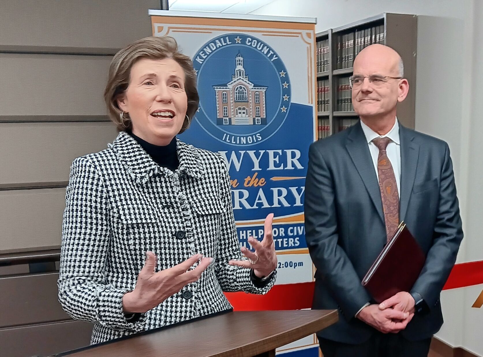 Kendall County judiciary unveils space for self-represented litigants ...