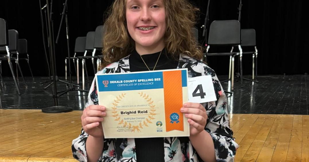 Somonauk student wins regional spelling bee again | Local News ...