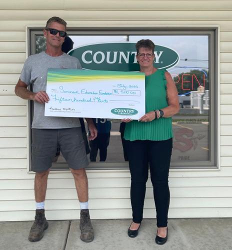 Local business gives to Somonauk Education Foundation | Local News ...