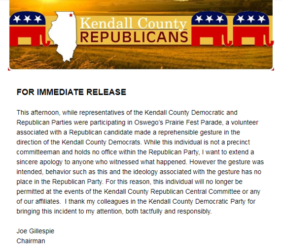 Kendall Democrats, Republicans to Plan Joint Community Event Following ...