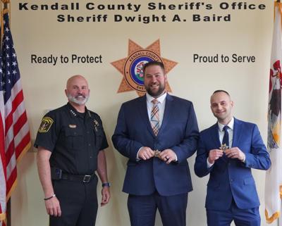 Two new Kendall County deputies sworn in | Local News | wspynews.com