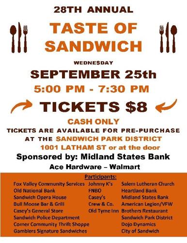 Food, fun await at the 28th annual Taste of Sandwich event in downtown ...