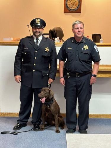 Officer Meisner and K9 Musil promoted to Sergeant at Sandwich City ...