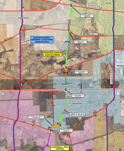 Montgomery Officials Say Gordon Rd. Extension Has Long Been Planned But ...